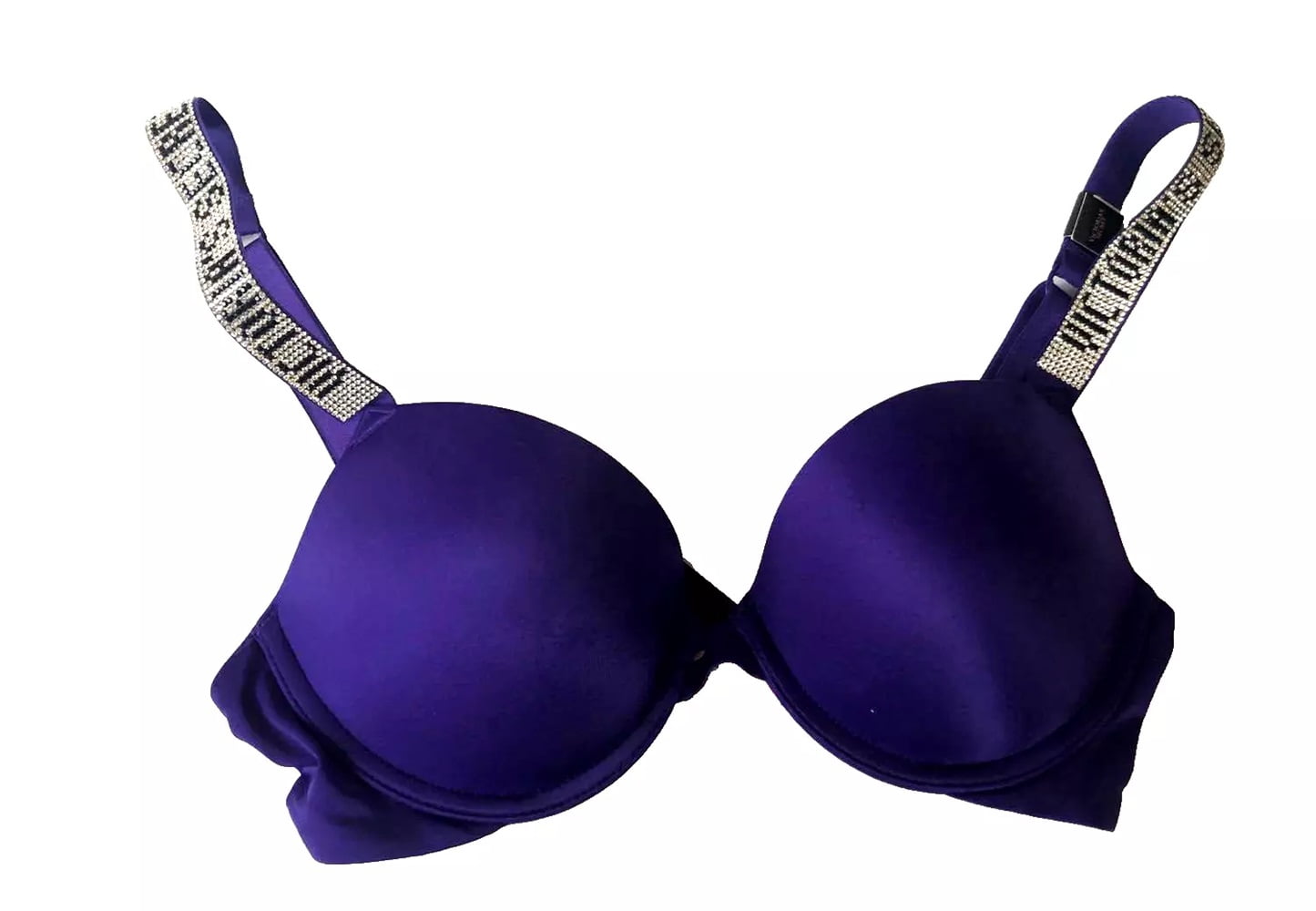 Victoria’s Secret Very Sexy Shine Strap Push-up Bra Purple Cup Size 32C ...