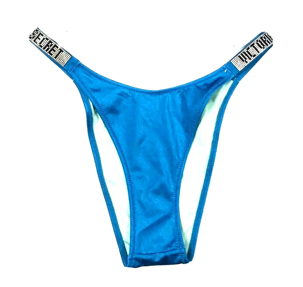 Victorias Secret Women Shine Strap Malibu Fabulous Bikini Swim Bottom