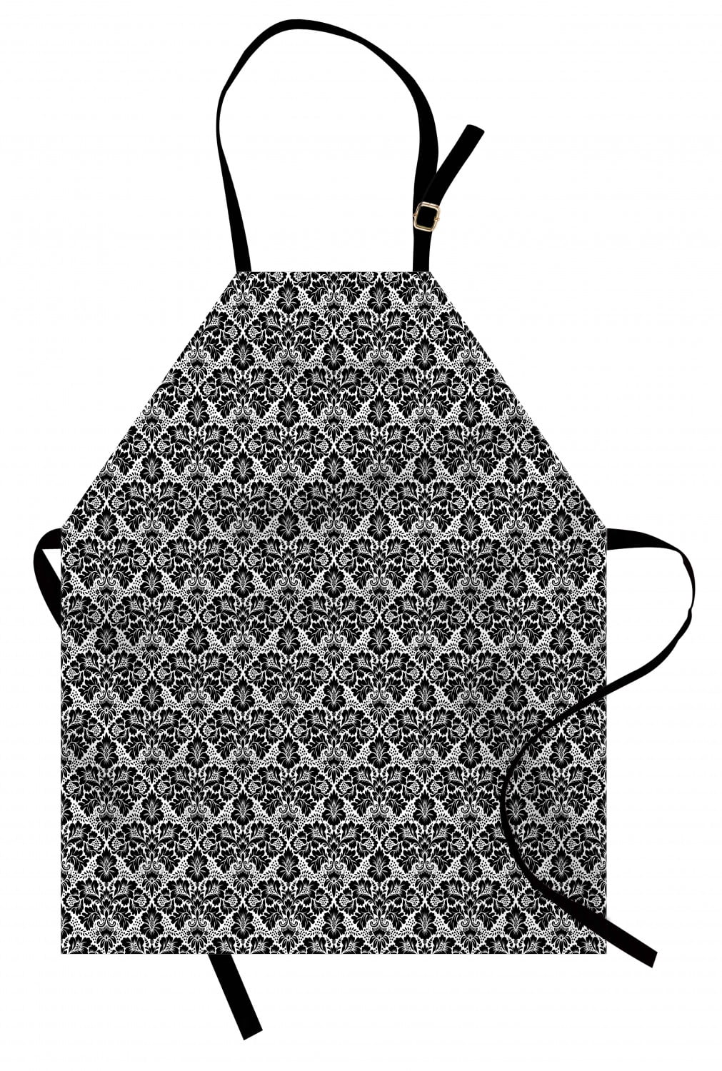 Victorian Apron Antique Ancient Design with Botanic Plant Details ...