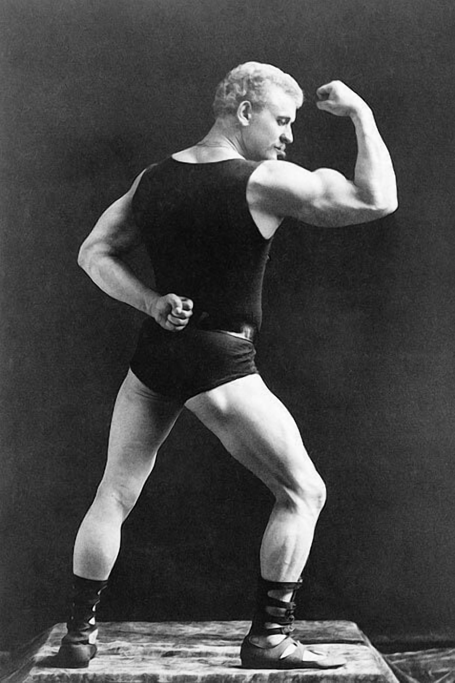 Victorian Bodybuilder Eugen Sandow 1893 Style - A - 20x30 Inch ...