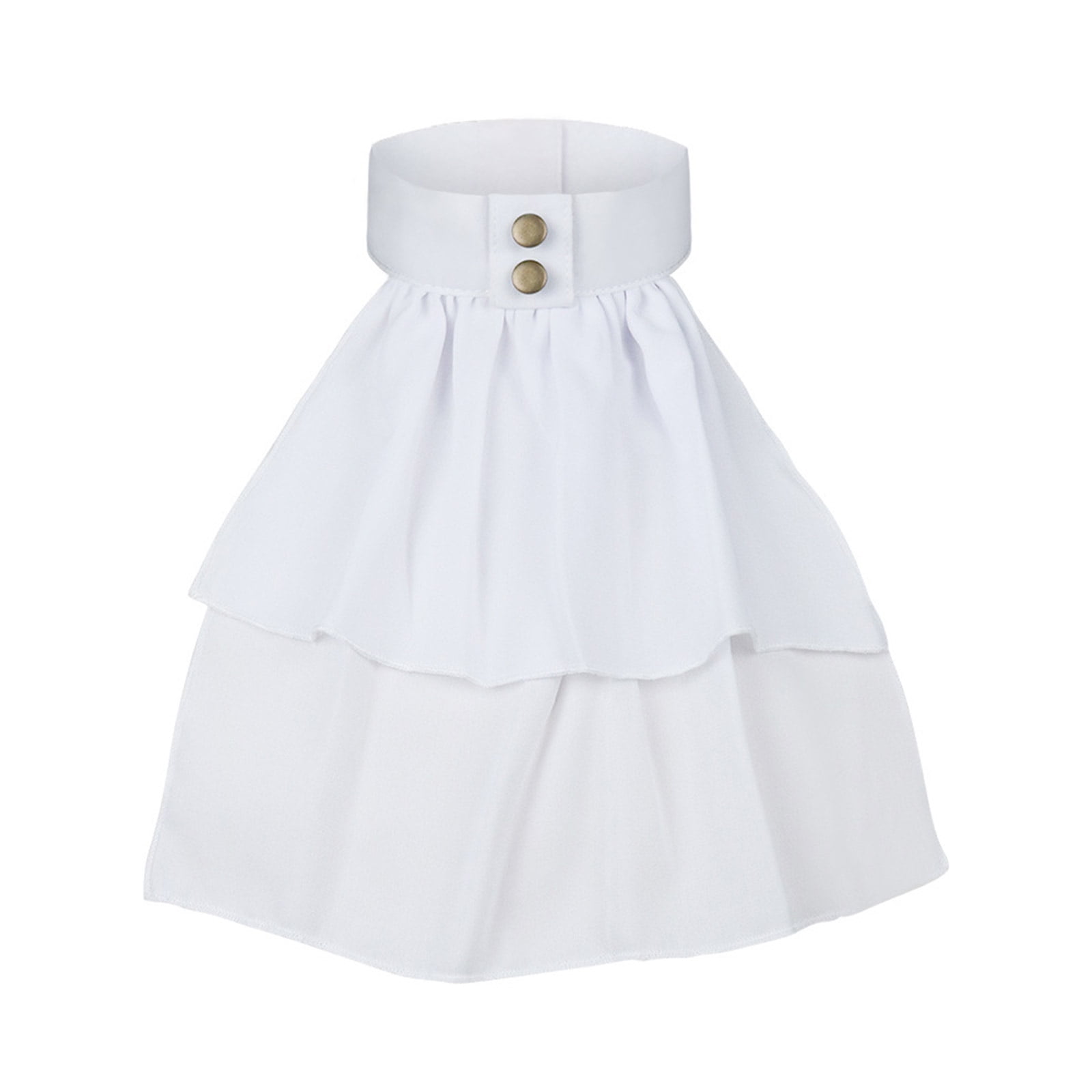 Victorian Colonial Jabot Fake Collar Medieval Gothic Steampunk Vintage ...