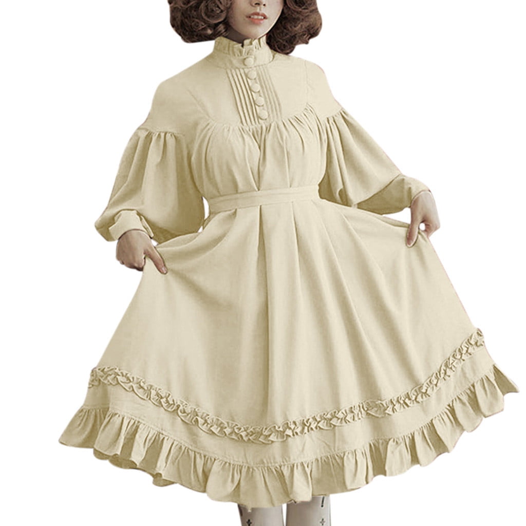 Uppada Victorian Dresses For Women Medieval Irish Traditional Dress