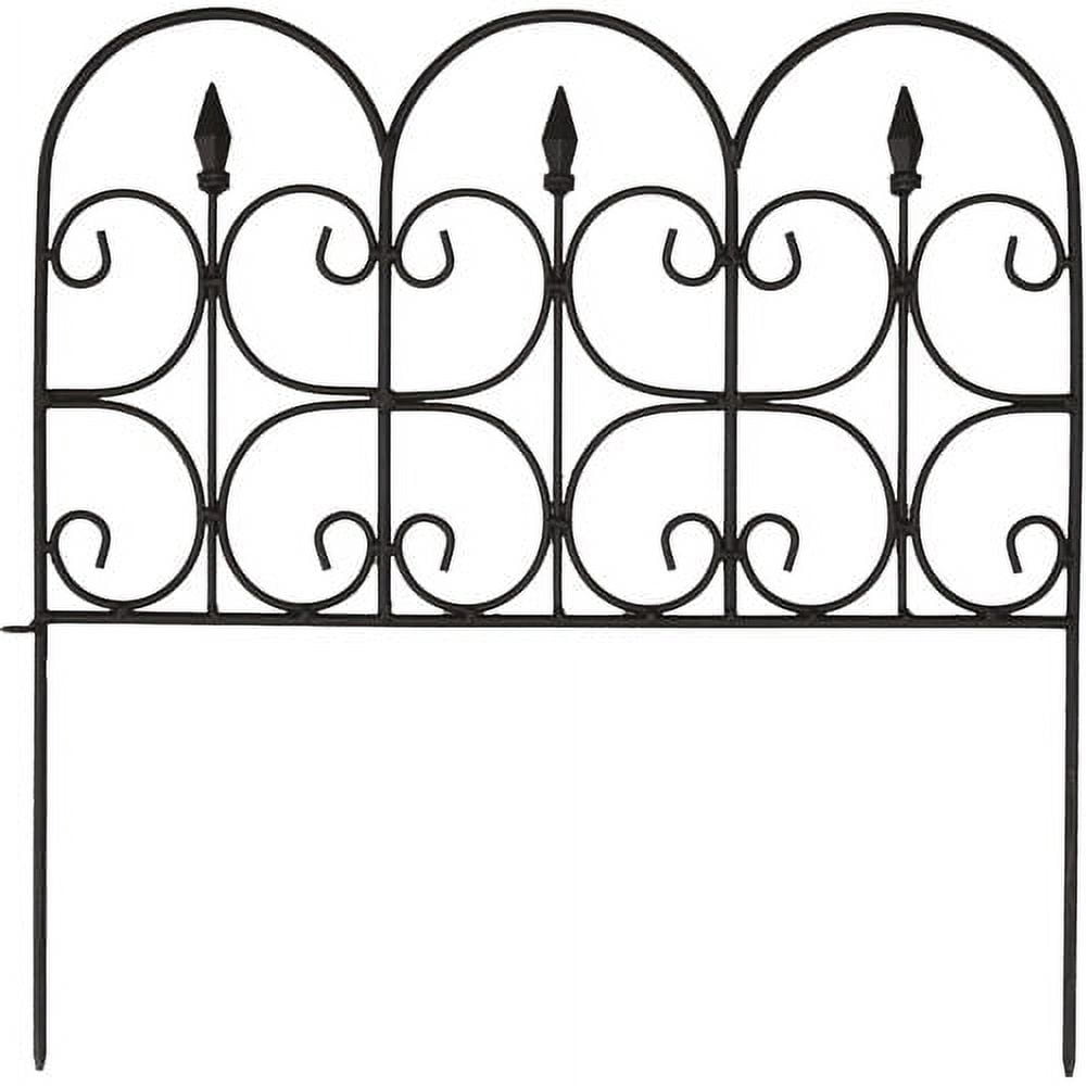 Victorian Fencing - 26 Feet - Medium 16" X 26.5" Pieces - Wrought Iron ...