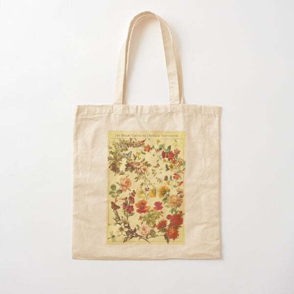 Victorian, Flower, Chart, Vintage, Retro, Antique, French, Floral ...