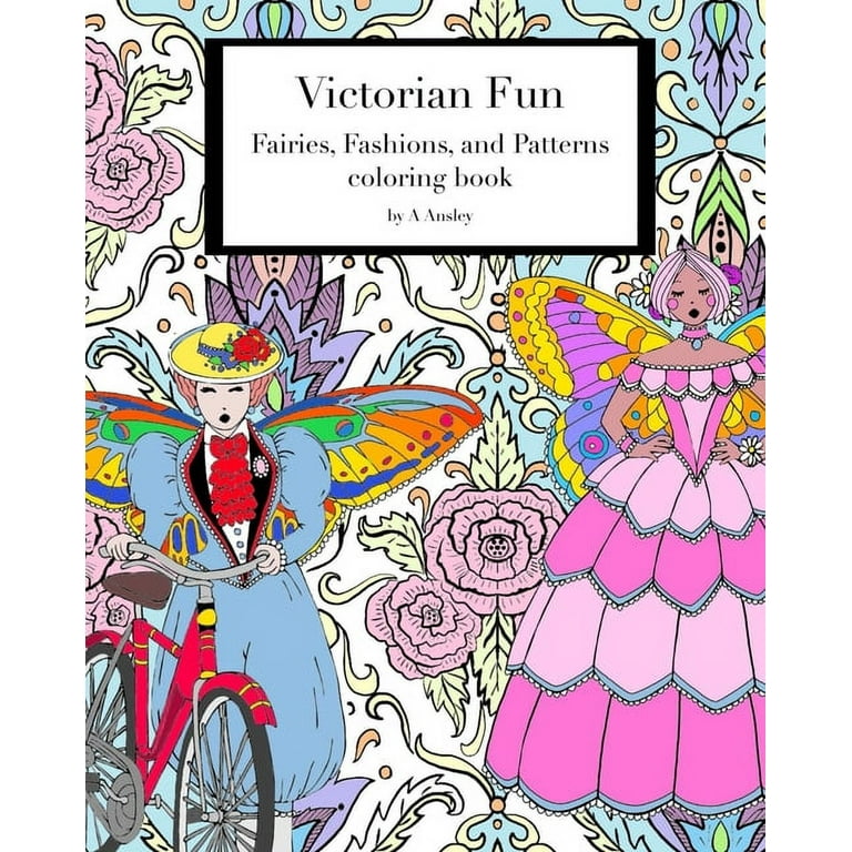 fairy coloring book pages for adults