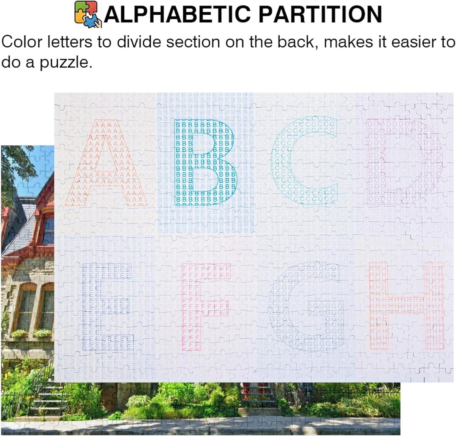 Victorian Houses Jigsaw Puzzle 500 Pieces, Intellectual Entertainment ...