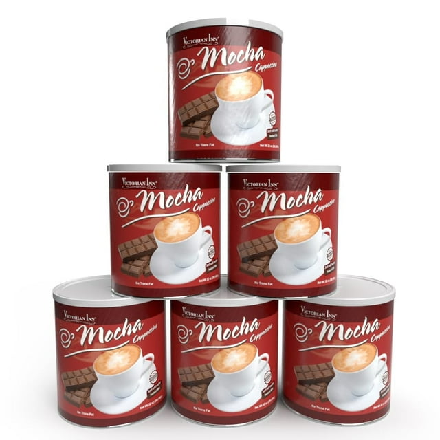 Victorian Inn Instant Cappuccino - Mocha Flavor - Rich & Velvety Coffee ...