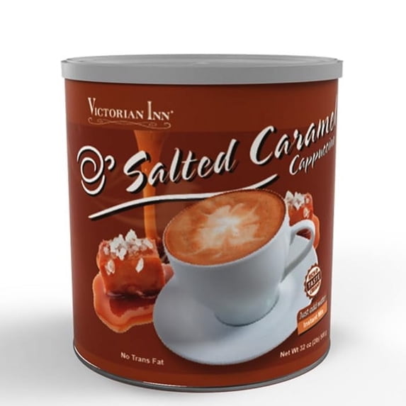 Victorian Inn, Instant Cappuccino, Salted Caramel Flavor, 2 Pound ...