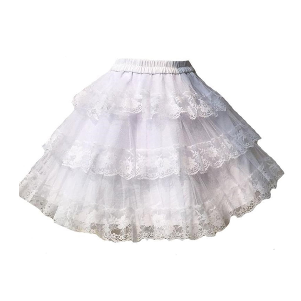 Victorian Lace Pannier for Lacy Pannier Rump Pad BumRoll White ...