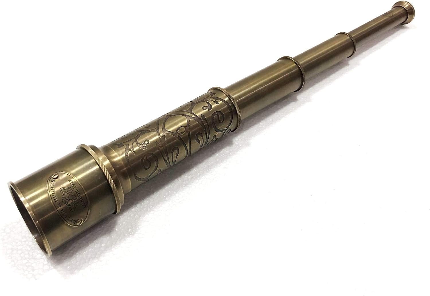 Victorian Marine Old Antique Telescope 18" Maritime Nautical Brass ...