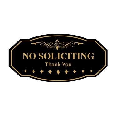 Signs ByLITA Classic Framed Fun Empuje/ Jale Pull Door Sign (Black Gold ...