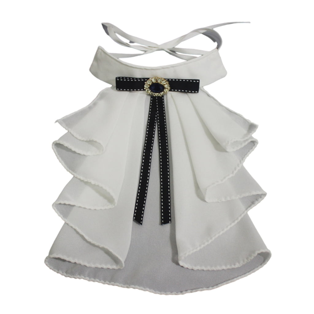 Victorian Neck Collar Accessories Vampires Punk Ruffled Lace Collar ...