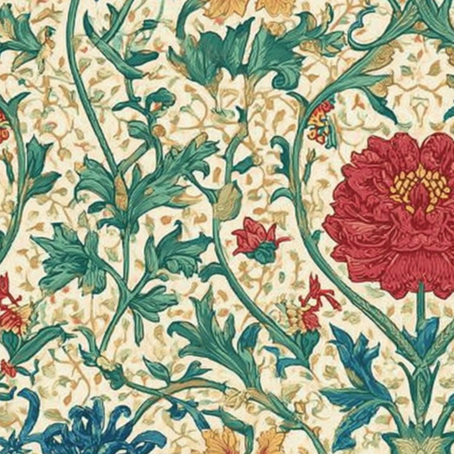 Victorian Peel And Stick Wallpaper