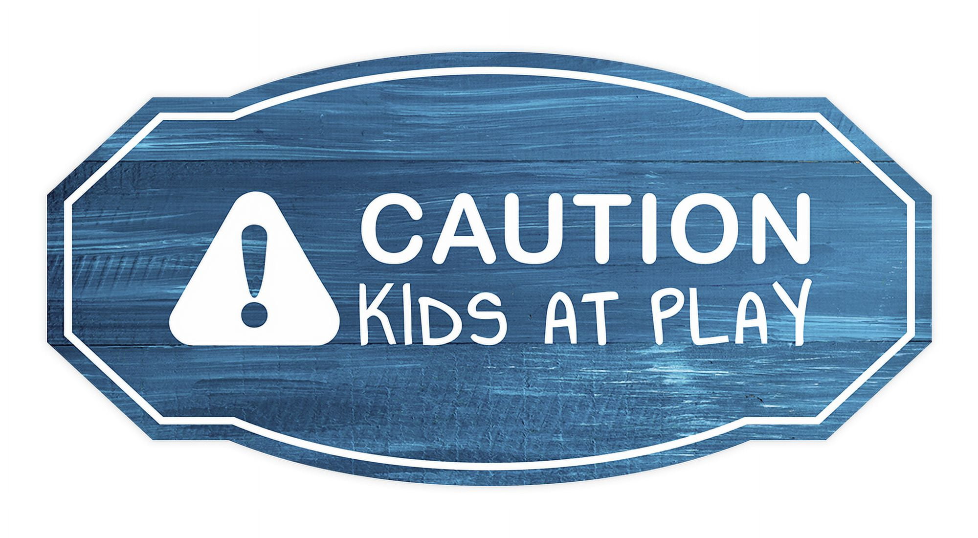 Victorian Plus Caution: Kids at Play Wall or Door Sign | Neutral ...