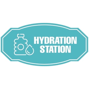 Hydration Station Sign