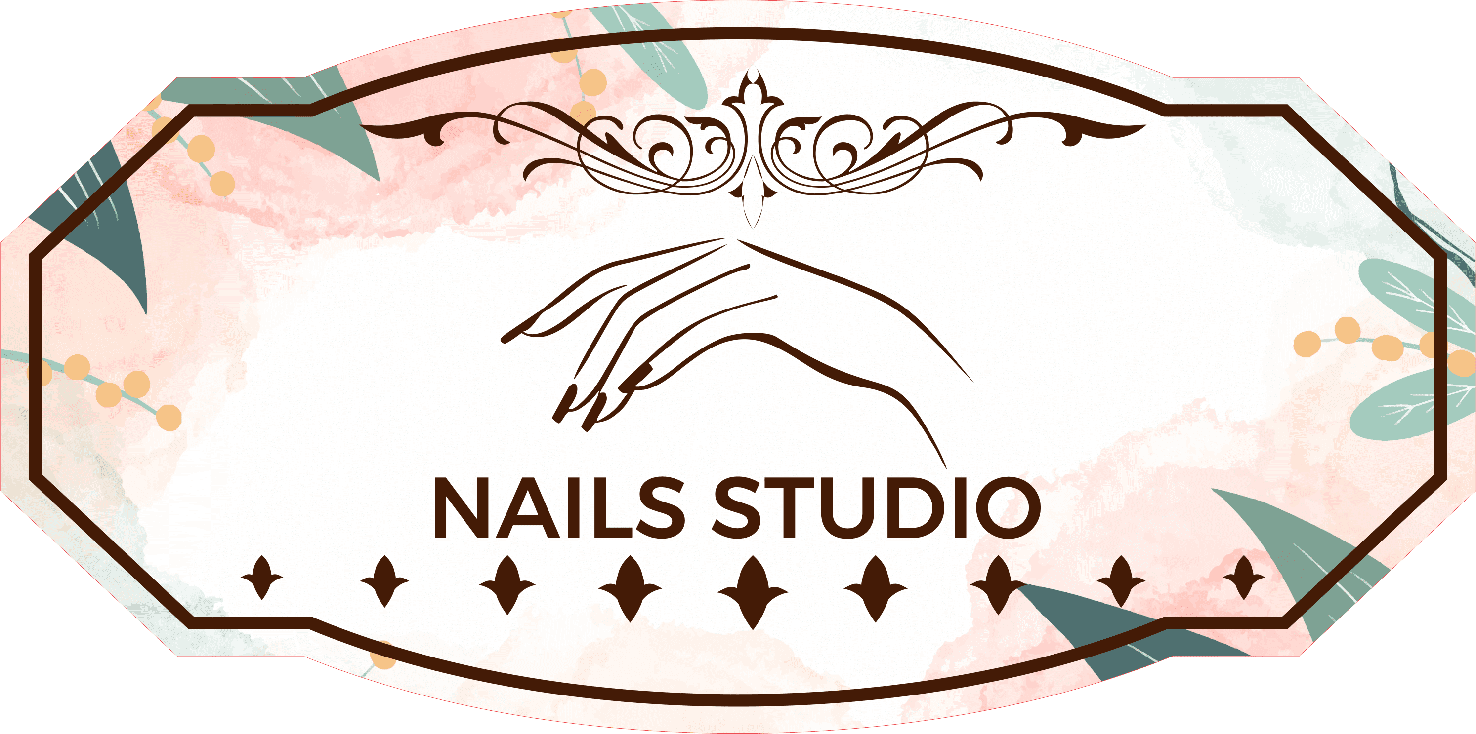 Nail Studio Entrance Plaques & Signs | Commercial Supplies - Walmart ...