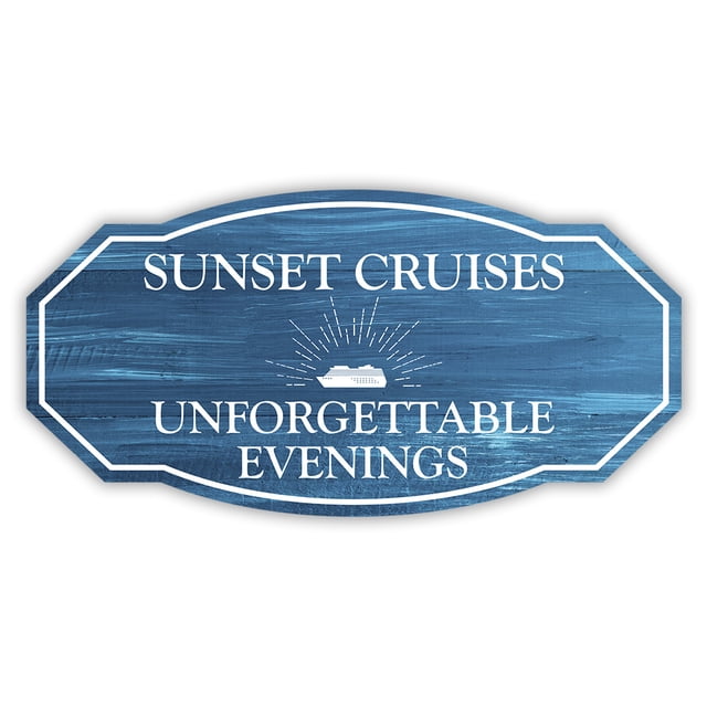 Victorian Plus Sunset Cruises – Unforgettable Evenings Wall or Door ...