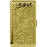 Victorian Print Metal-Plated Cigarette Case (Full Pack - 120s Size ...