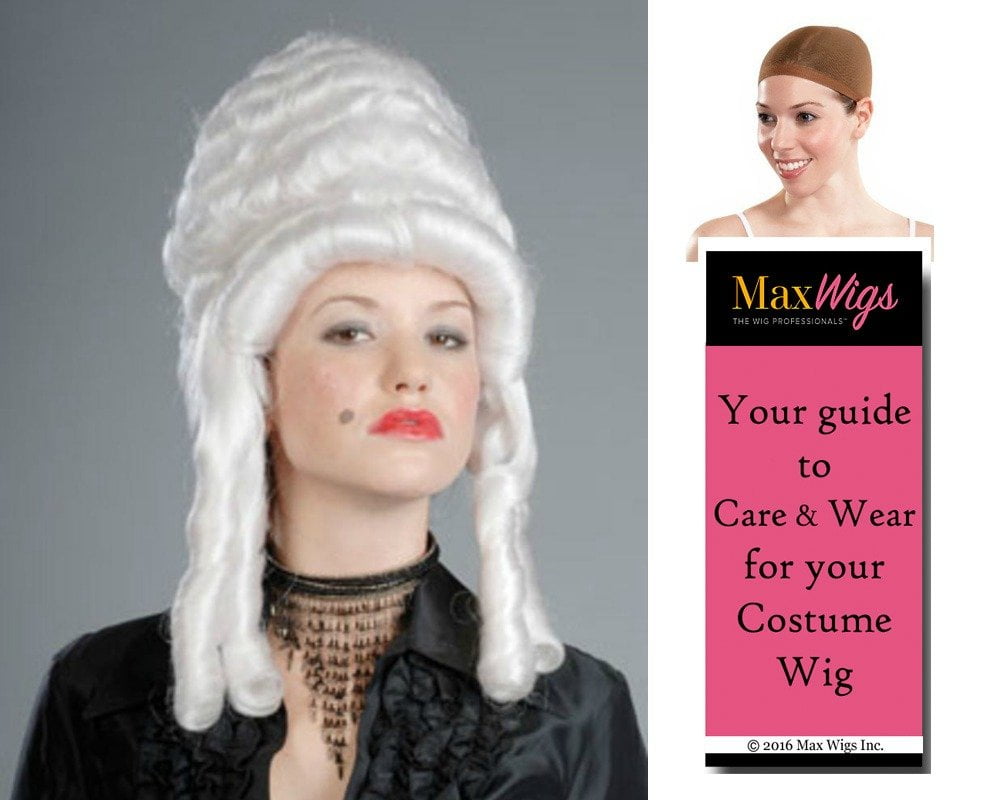 Victorian Queen color White - Enigma Wigs Revolutionary White 18th ...