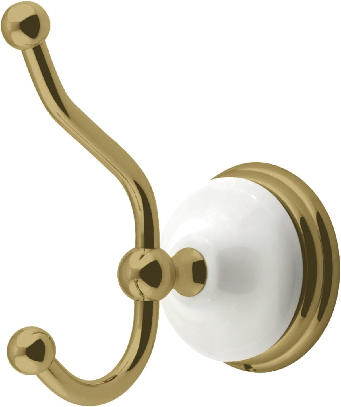 Victorian Robe Hook Brushed Brass Brushed - Walmart.com