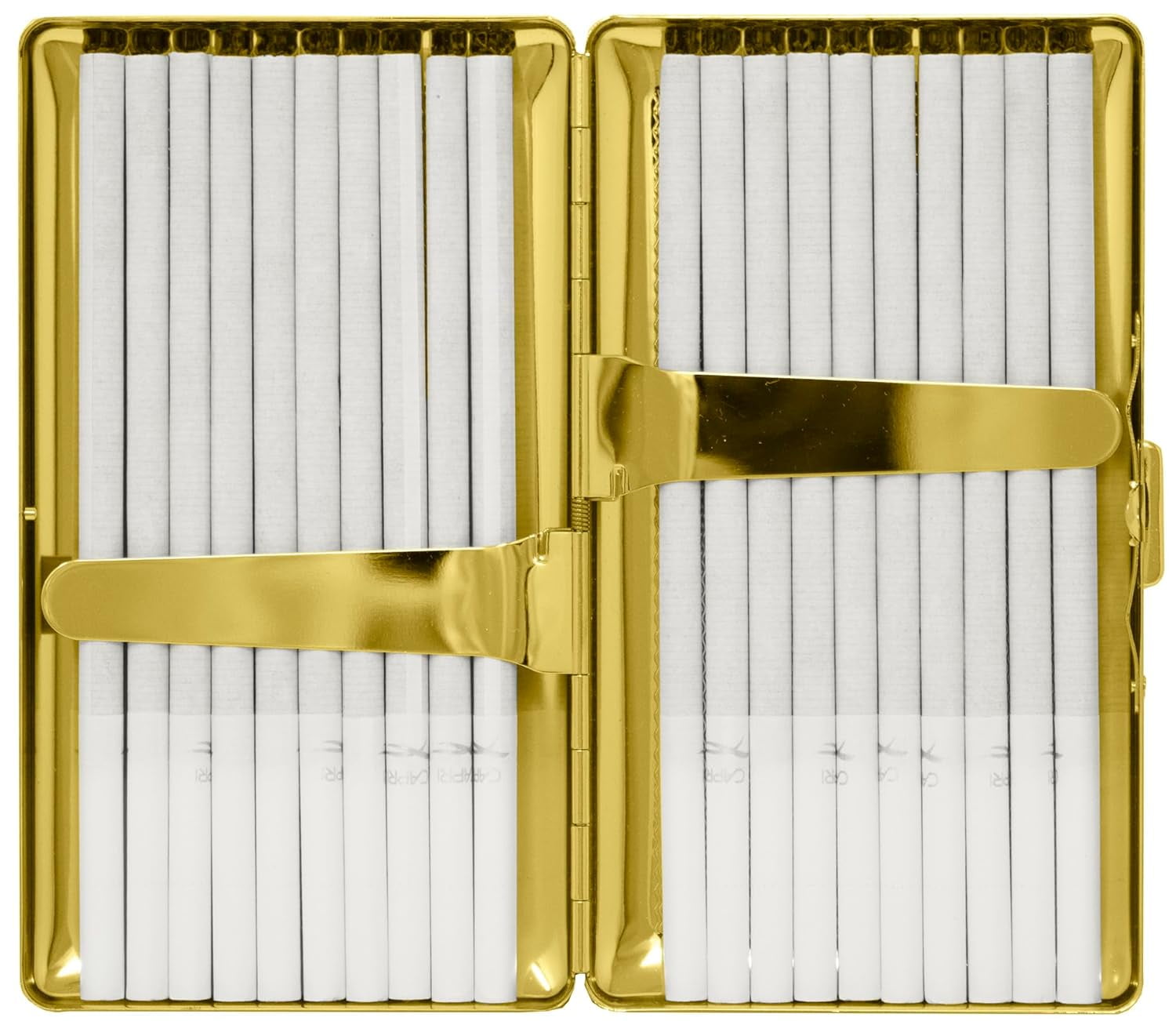 Victorian Scroll Metal-Plated Cigarette Case (Full Pack - 120s Size ...