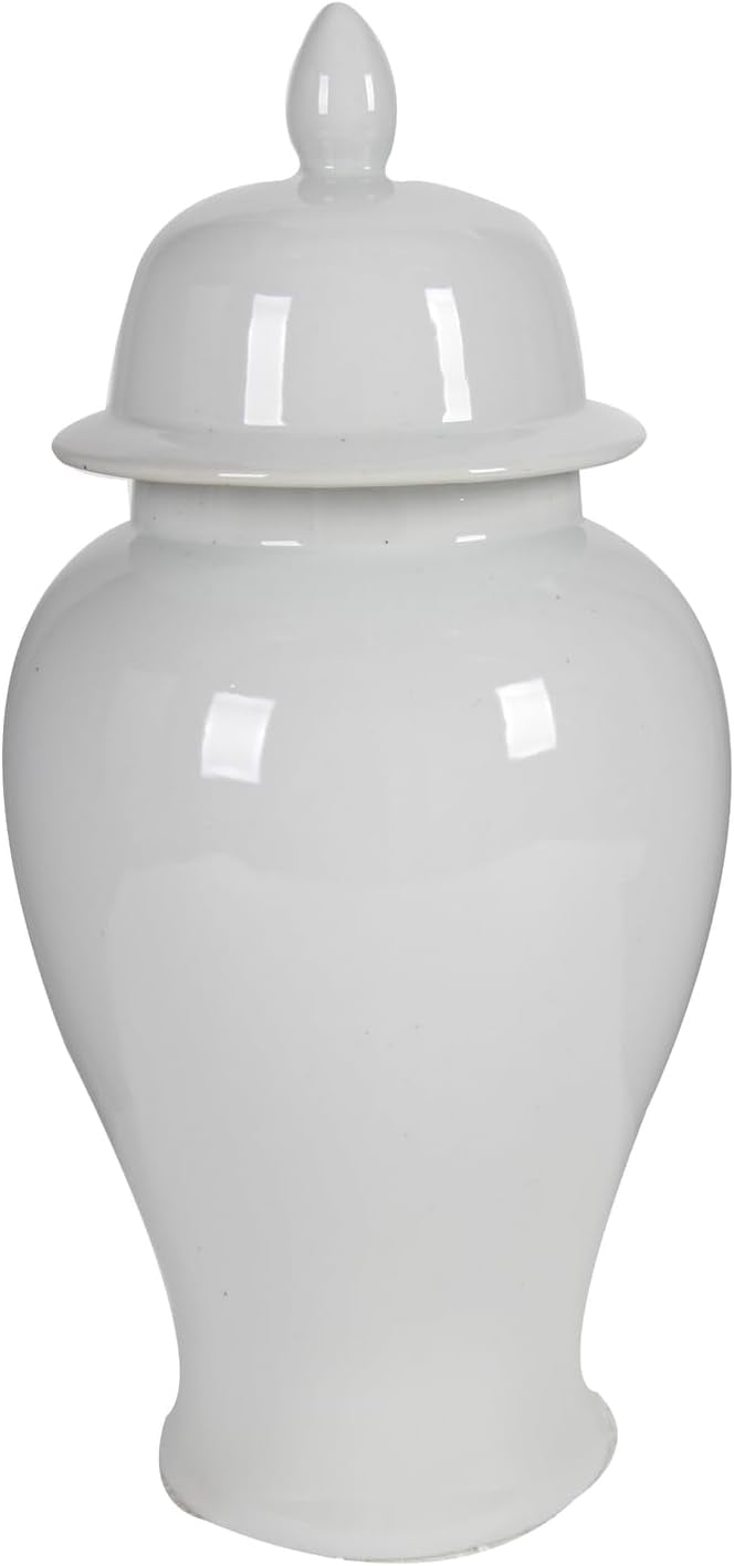 Victorian Vintage Decorative Porcelain Ginger Jar with Lidded Top ...
