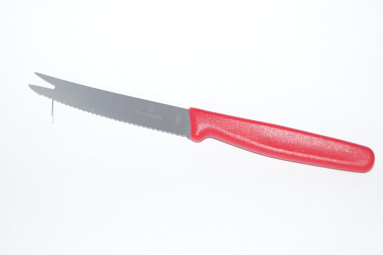 Victorinox Fork Tip Wavy Edge Cheese and Sausage Knife 11cm - Walmart.com
