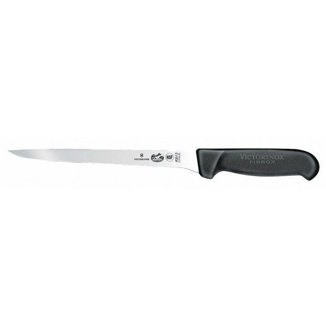 Victorinox Forschner 8" Flexible Fillet Knife, Fibrox Handle, Black ...