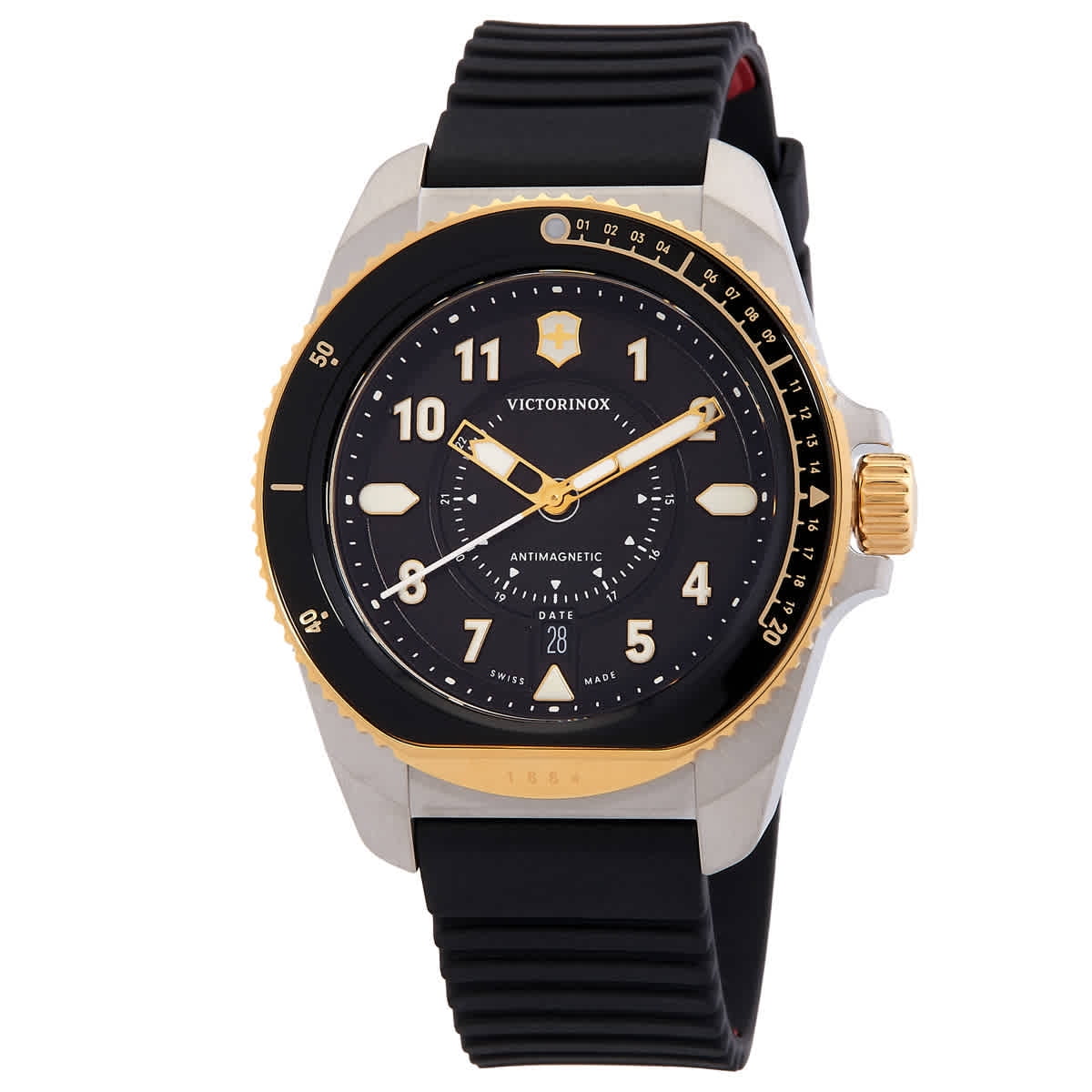 Victorinox Journey 1884 Quartz Black Dial Men's Watch 242014 - Walmart.com