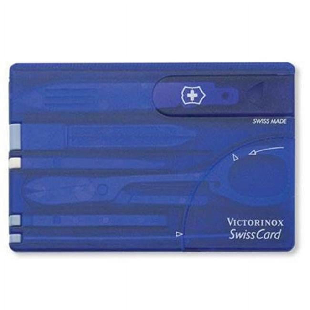 Victorinox SwissCard Translucent Sapphire - Walmart.com