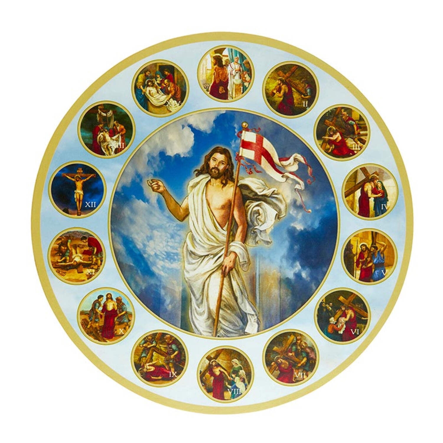 Victorious Christ Wood Plaque - Walmart.com
