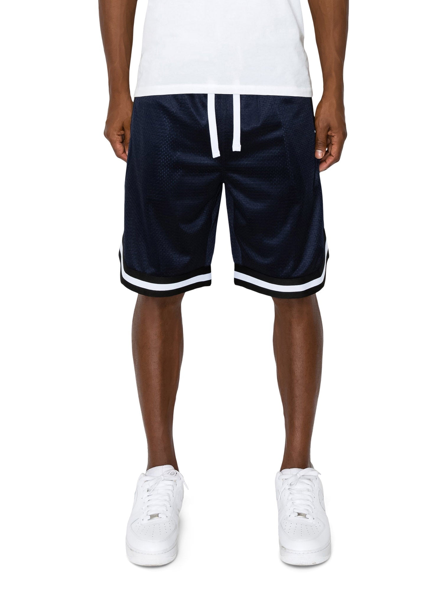 Victorious Men's Double Layered Drawstring Mesh Basketball Shorts with ...