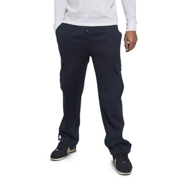 G-Style USA Men's Heavyweight Fleece Lounge Cargo Sweatpants, Up to 6XL ...