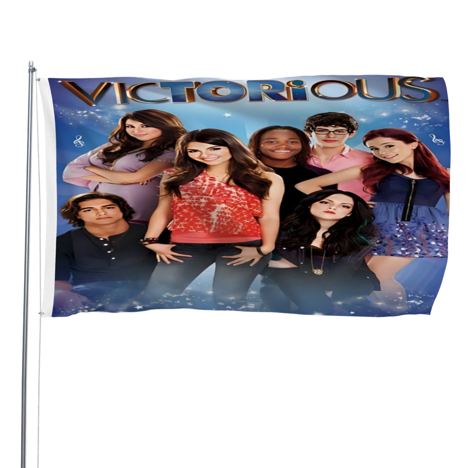 Victorious flag perfect for outdoor decoration, can be hung indoors ...