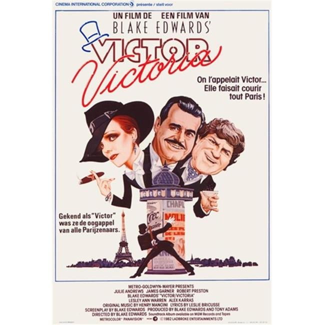Victorvictoria Movie Poster - 11 x 17 in. - Walmart.com