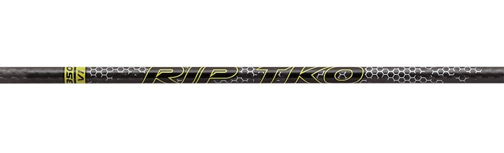 Victory Archery Rip Tko Elite 350 Raw Unfletched Shaft With Nocks And ...