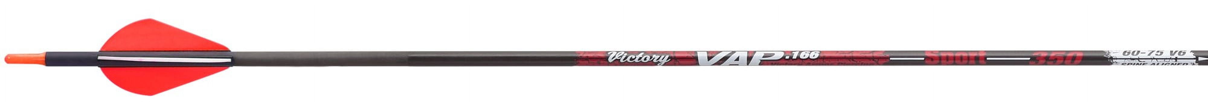 Victory Archery VAP Sport Arrows .006 500 Fletched 6 pk - Walmart.com