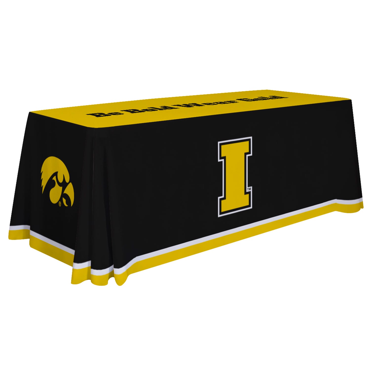 Victory Corps Iowa Hawkeyes College Sports Printed Table Throw - NCAA ...