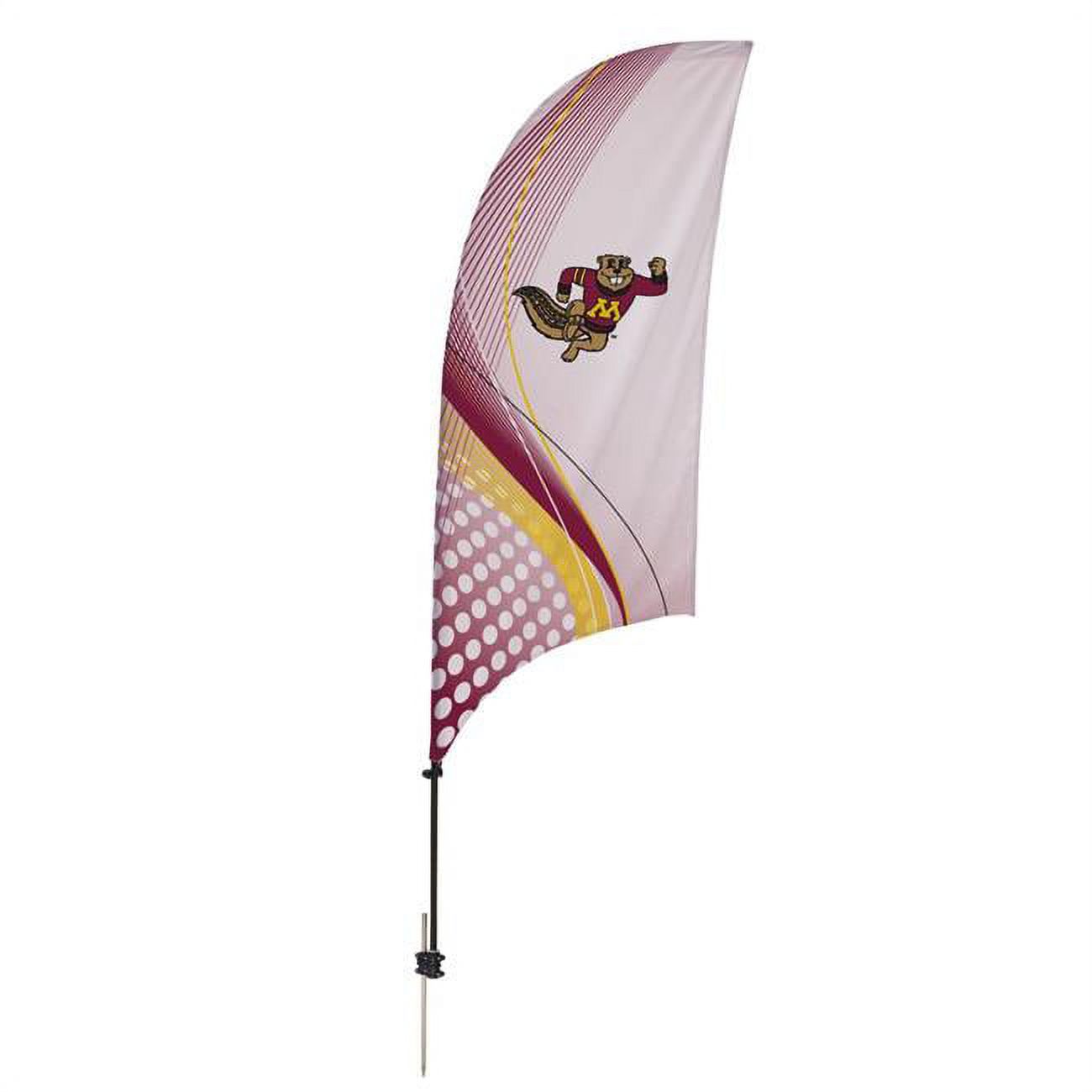 Victory Corps - Minnesota Golden Gophers 7.5' Razor Feather Flag with ...