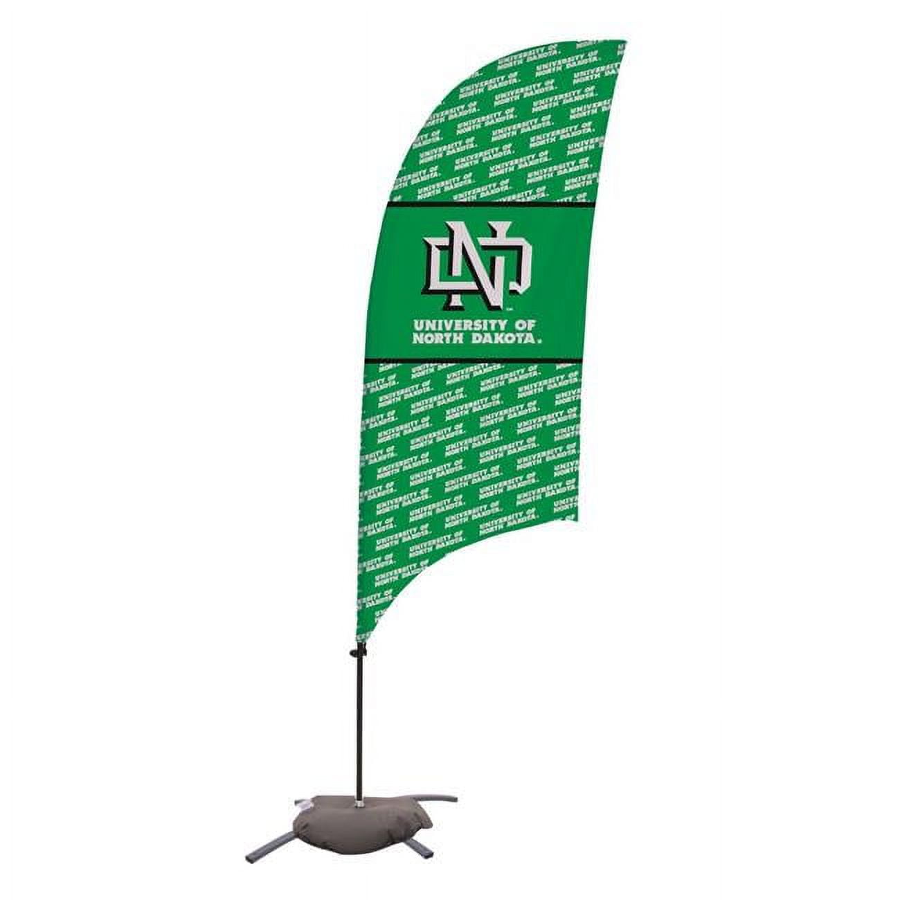Victory Corps - North Dakota Fighting Hawks 7.5 ft. Razor Feather Flag ...