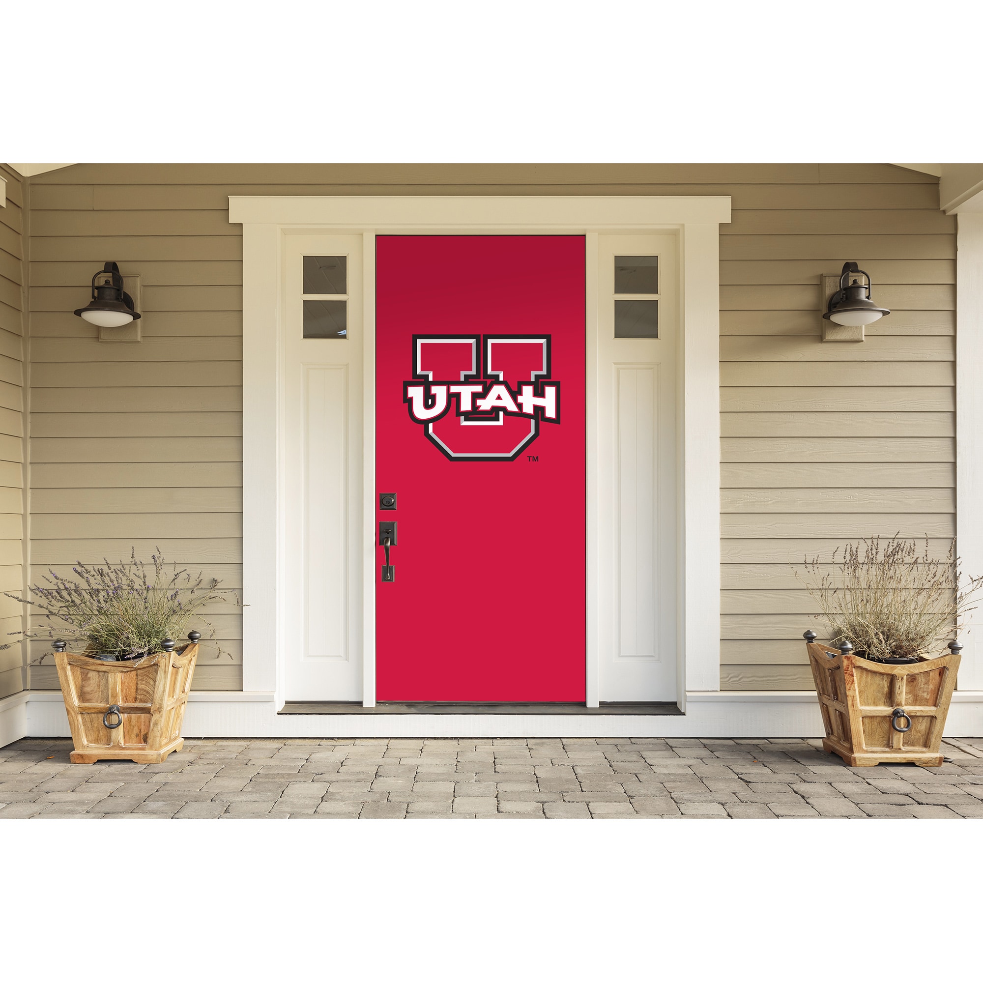 Victory Corps - Utah Utes 36" x 80" Front Door Decor Banner Sign Mural ...