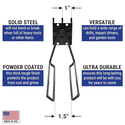 Victory Display Heavy Duty Garage Hooks | Garage Organization Hooks for ...