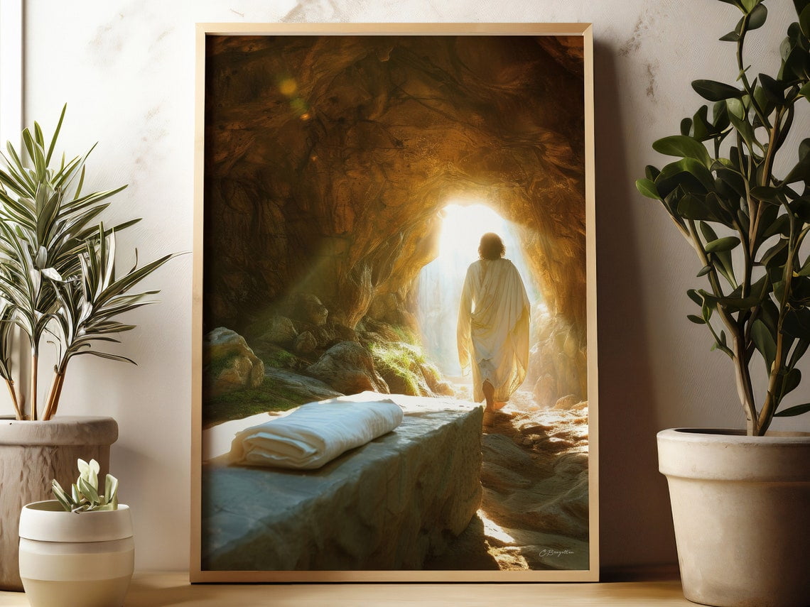 Victory In Jesus - "Coming Back" Variant Christian Art Jesus Art ...