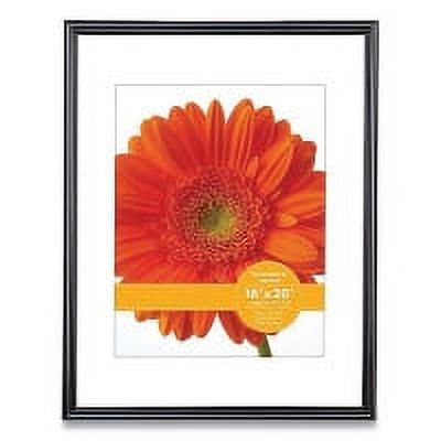 Victory Light Document and Photo Frame with Linen Mat, Plastic, 8.5 x ...