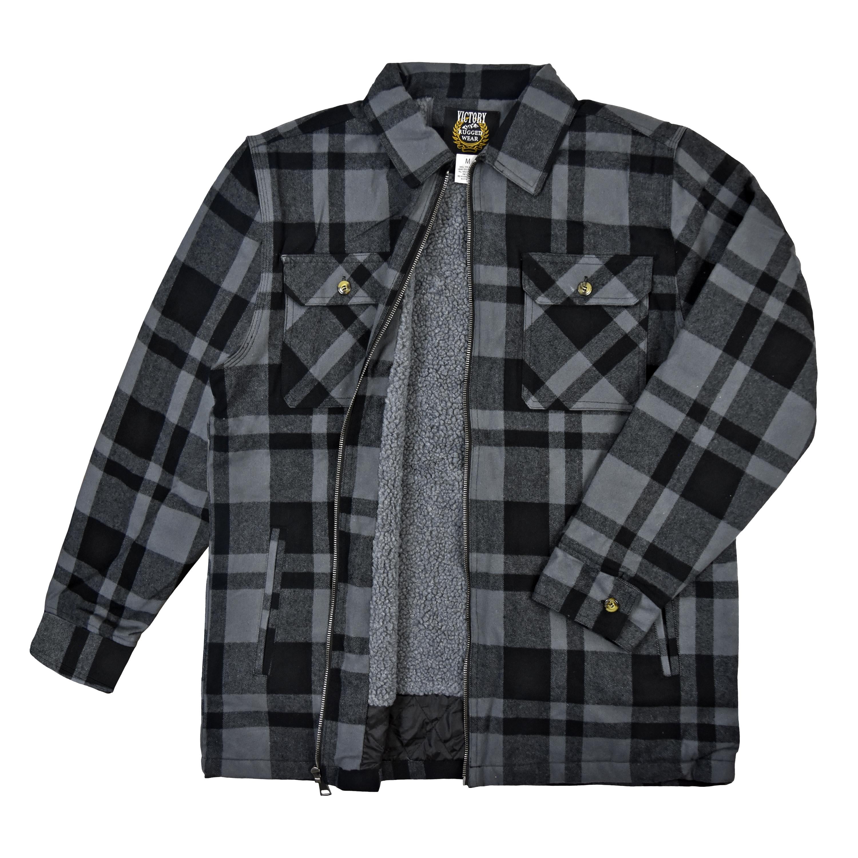 Ely Cattleman Quilted Flannel Jacket Shirts ELY CATTLEMAN | IFA