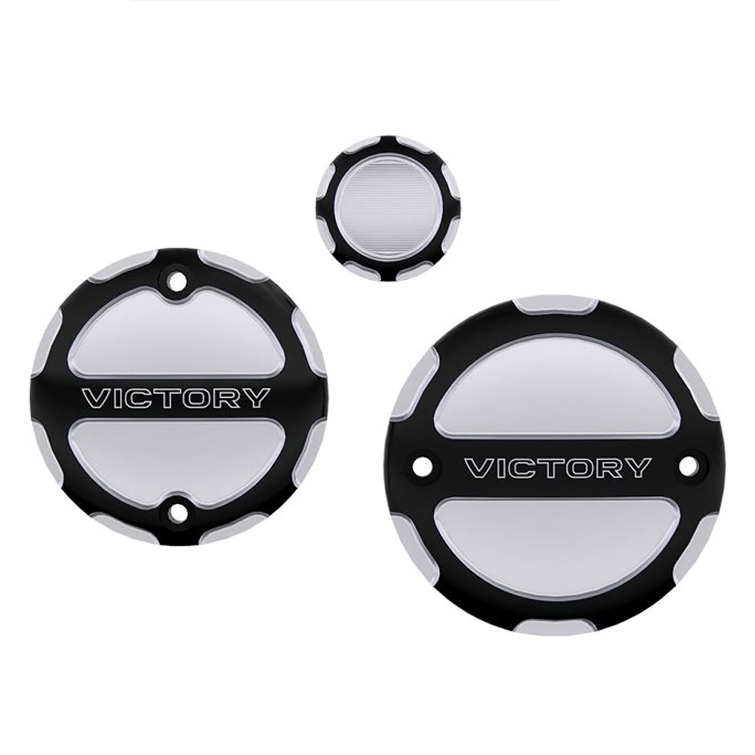 Victory Motorcycle OEM, Branded Billet Aluminum Engine Covers, 2881224 ...