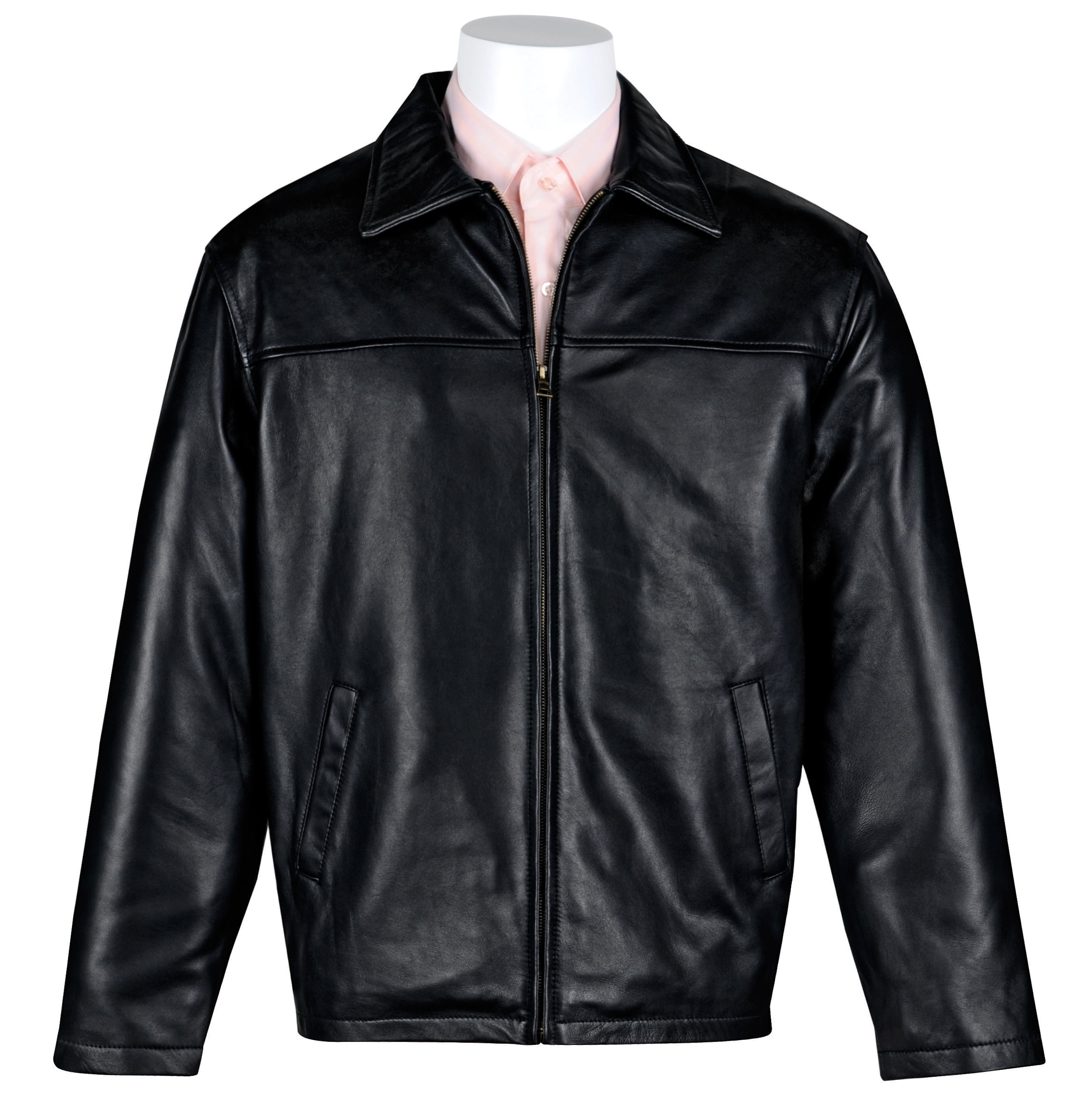 Victory Outfitters Men's Classic Lambskin Straight Bottom Jacket ...