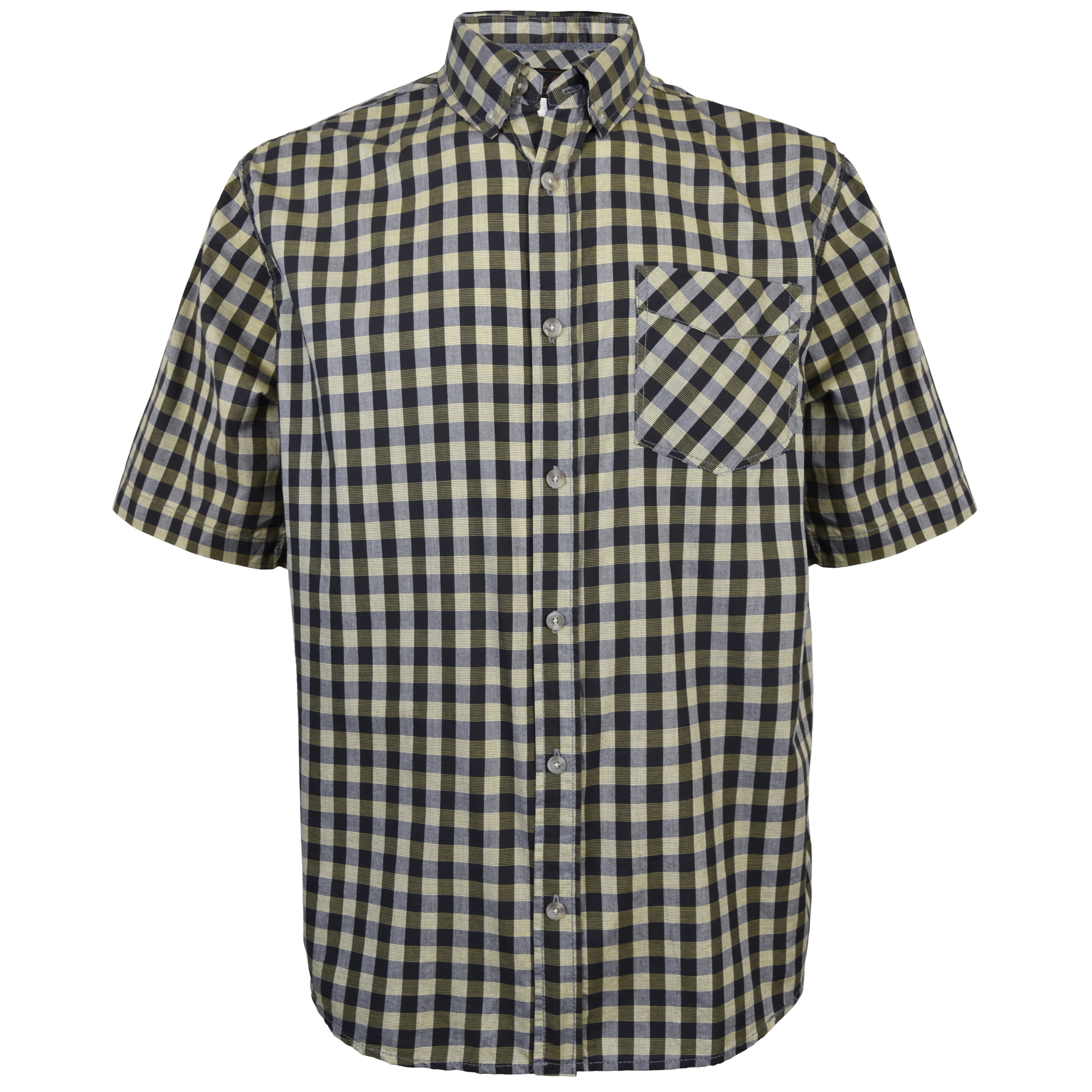 Victory Outfitters Men's Patterned Short Sleeve Woven Button Up Shirt ...