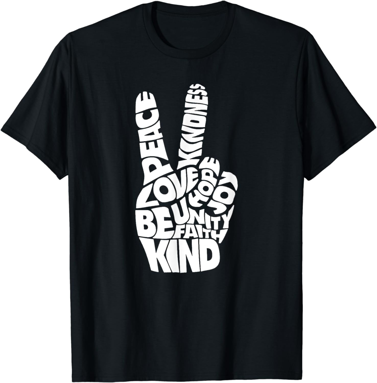 Victory Sign Peace Men Women Sign Peace Symbol T-Shirt - Walmart.com