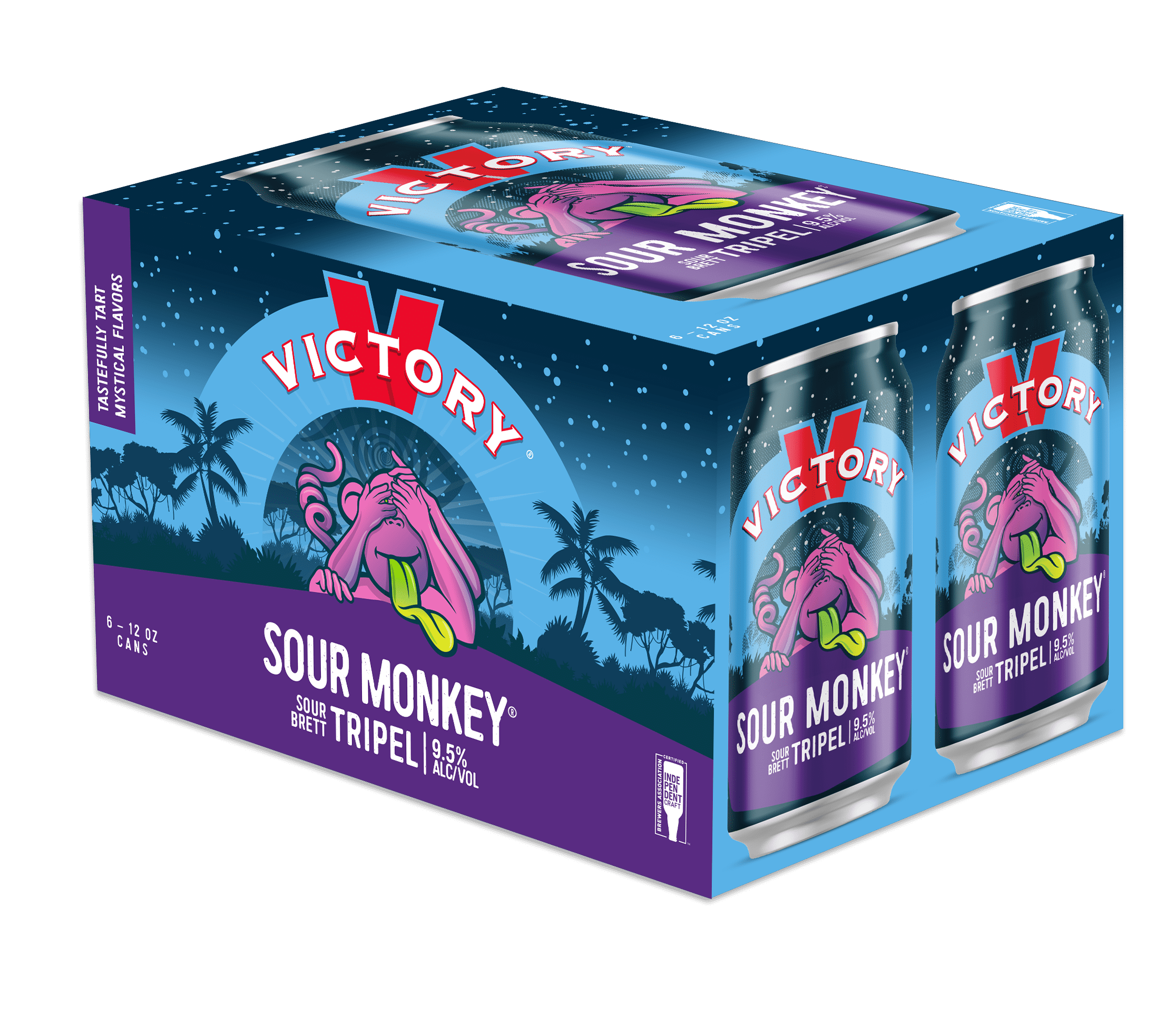 Victory Sour Monkey Flavored Beverage 6 Pack 12 Ounce Cans Pennsylvania ...